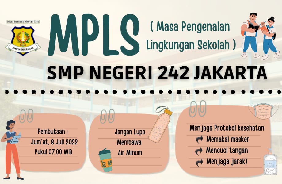SMPN 242 Jakarta-Pra Masa Pengenalan Lingkungan Sekolah (MPLS)